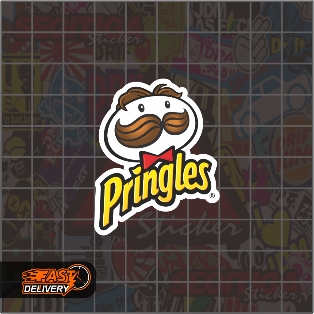 Jual Sticker Pringles Ukuran 5 x 4 Cm | Shopee Indonesia