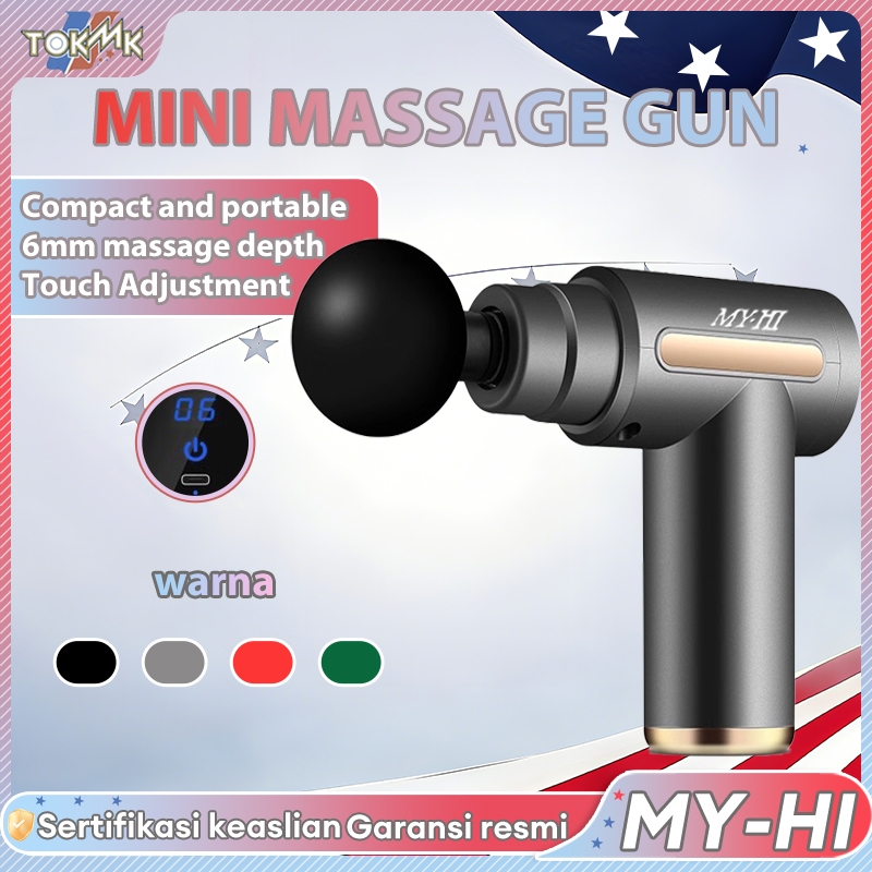 Jual 【TOK MK】MY-HI Alat Pijat Elektrik Mini Massage Gun Smart Alat ...