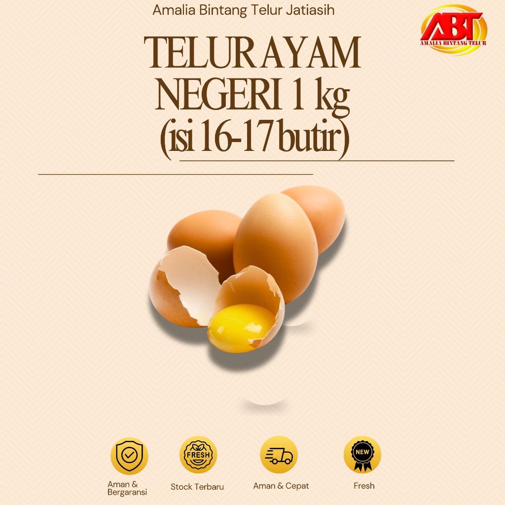 Jual ABT JATIASIH - Telur Ayam Negeri 1kg (FRESH-CEPAT-BERGARANSI ...