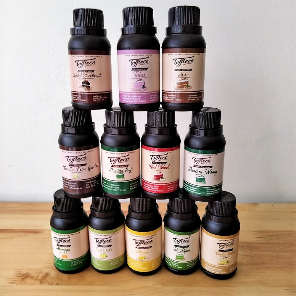 Jual Toffieco Pasta Rhum Bakar / Zero Bakar / Black Forest / Semprot ...