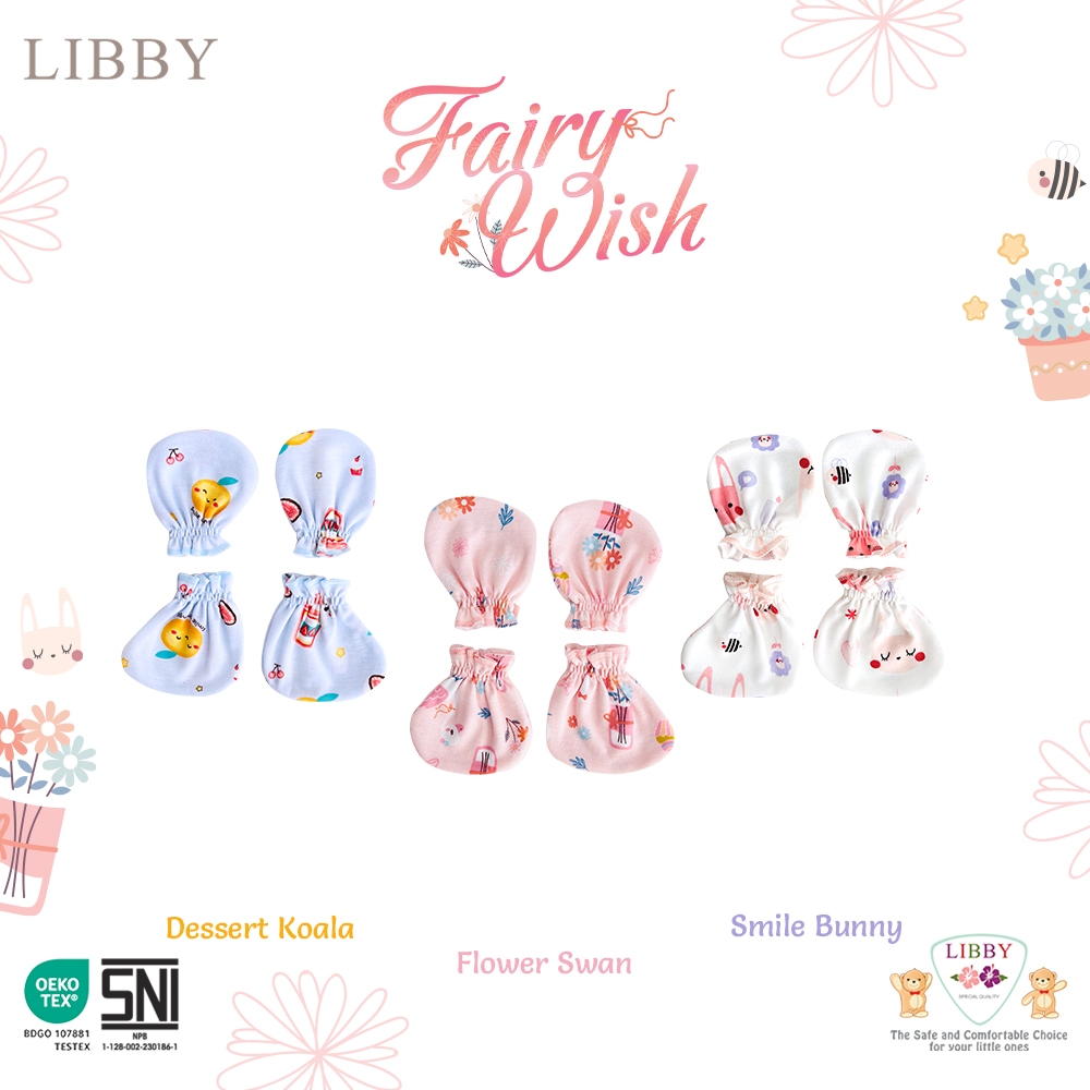 Jual LIBBY SARUNG TANGAN KAKI MOTIF ISI 3PASANG | FAIRY WISH | FOREST MINGLE | GLOWY PALS ...