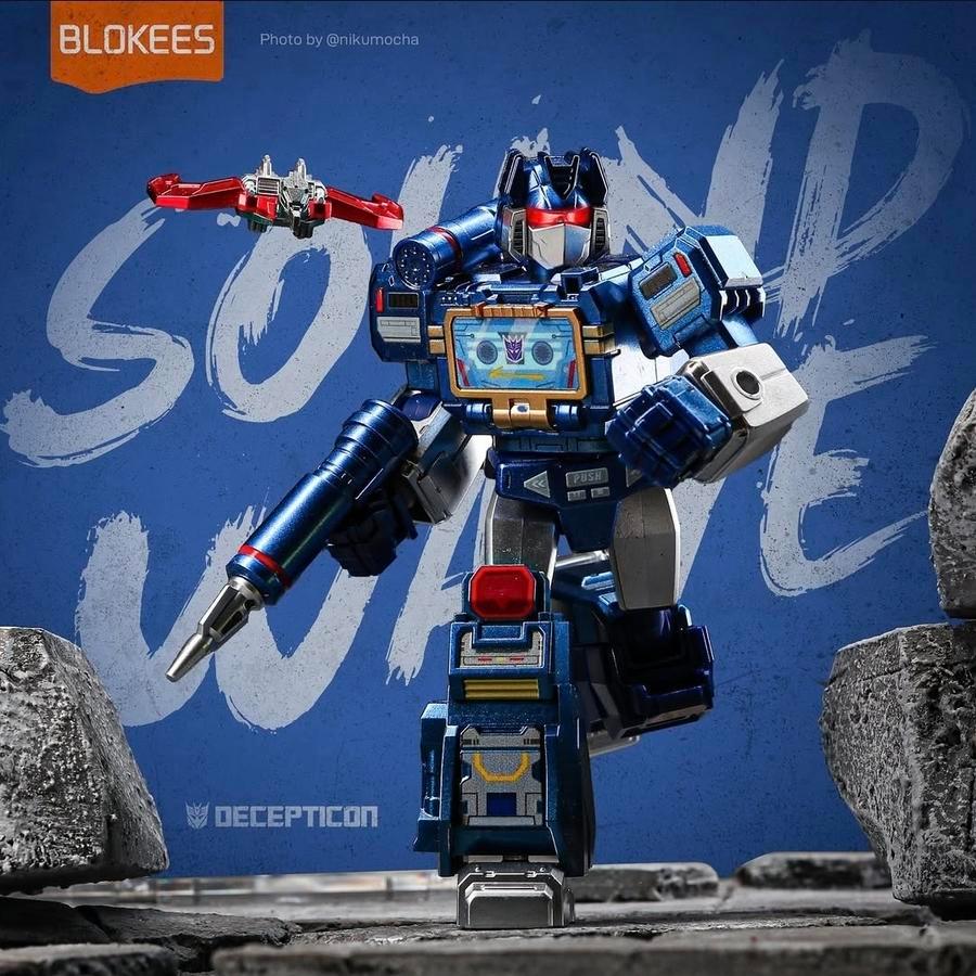 Jual Blokees Transformers Galaxy Version 03 GV03 Soundwave SECRET ...