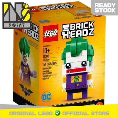 Jual LEGO 41588 - Brickheadz - The Joker | Shopee Indonesia