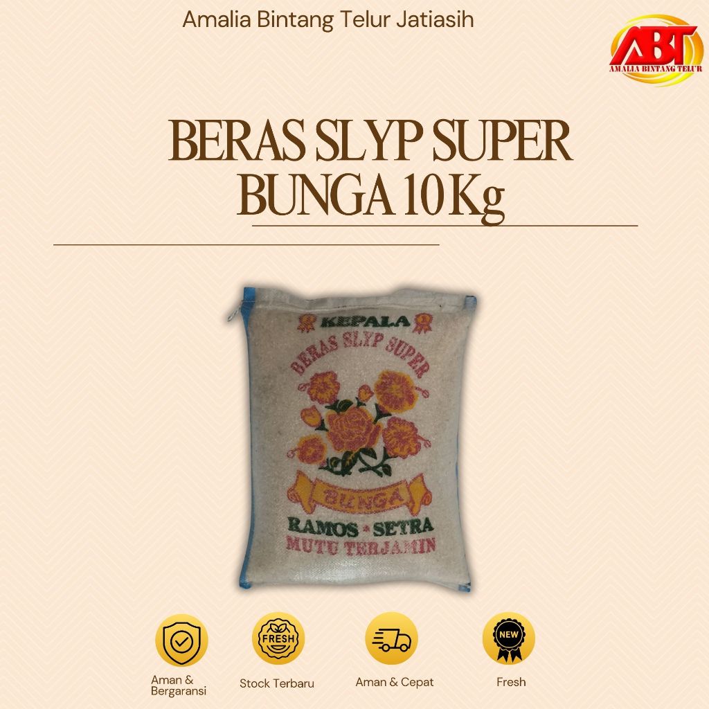 Jual ABT JATIASIH - Beras Pulen Cap Bunga 10kg Enak, Bersih dan Putih ...
