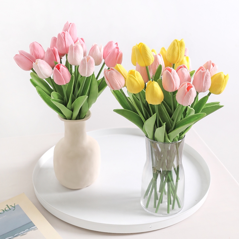 Jual Bunga Tulip Artificial Premium | Bunga Tiruan Tulip Realis Visibel ...