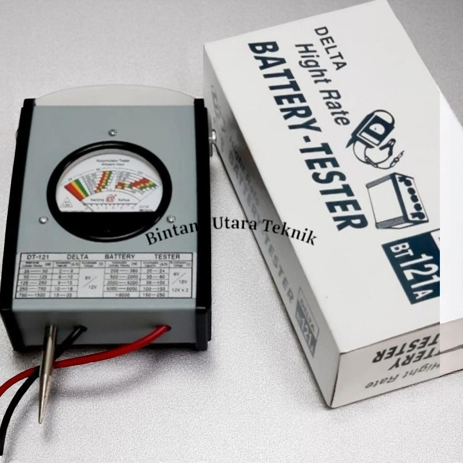 Jual Battery tester/ Alat Tes Aki merek Delta 121.A | Shopee Indonesia