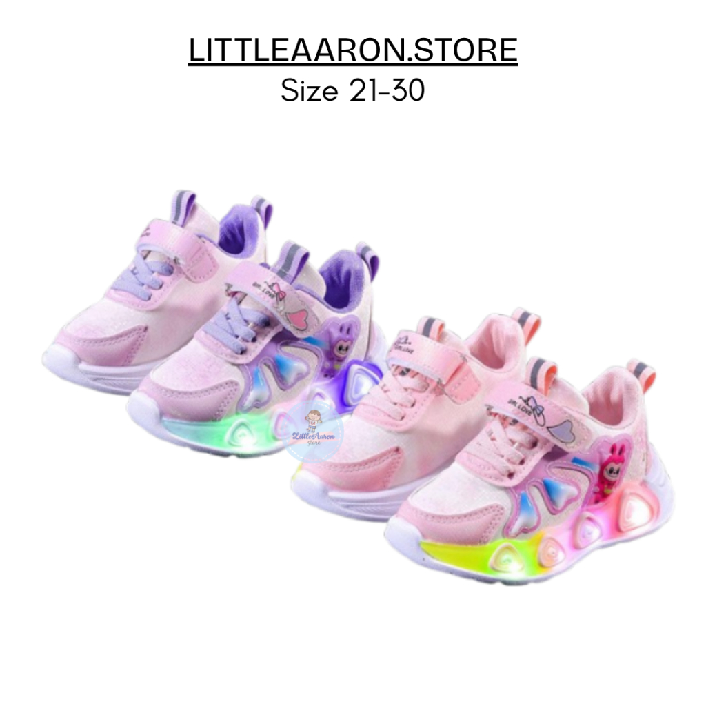 Jual SALE 11.11 LittleAaron LABUBU LOPH Sepatu Sneakers Anak Perempuan ...