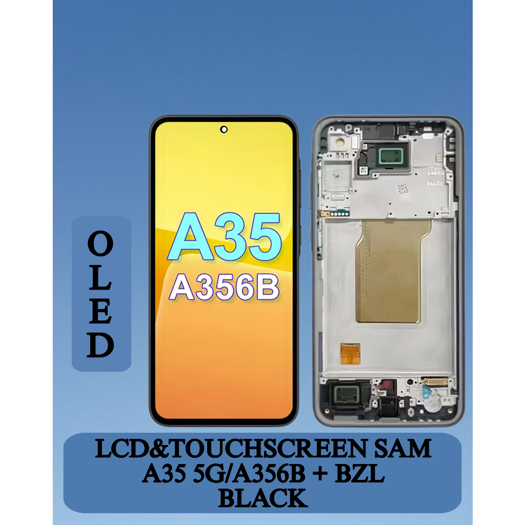 Jual (PH MALANG) LCD TOUCHSCREEN SAMSVNG A35 5G/A356 OLED + BEZZEL ...