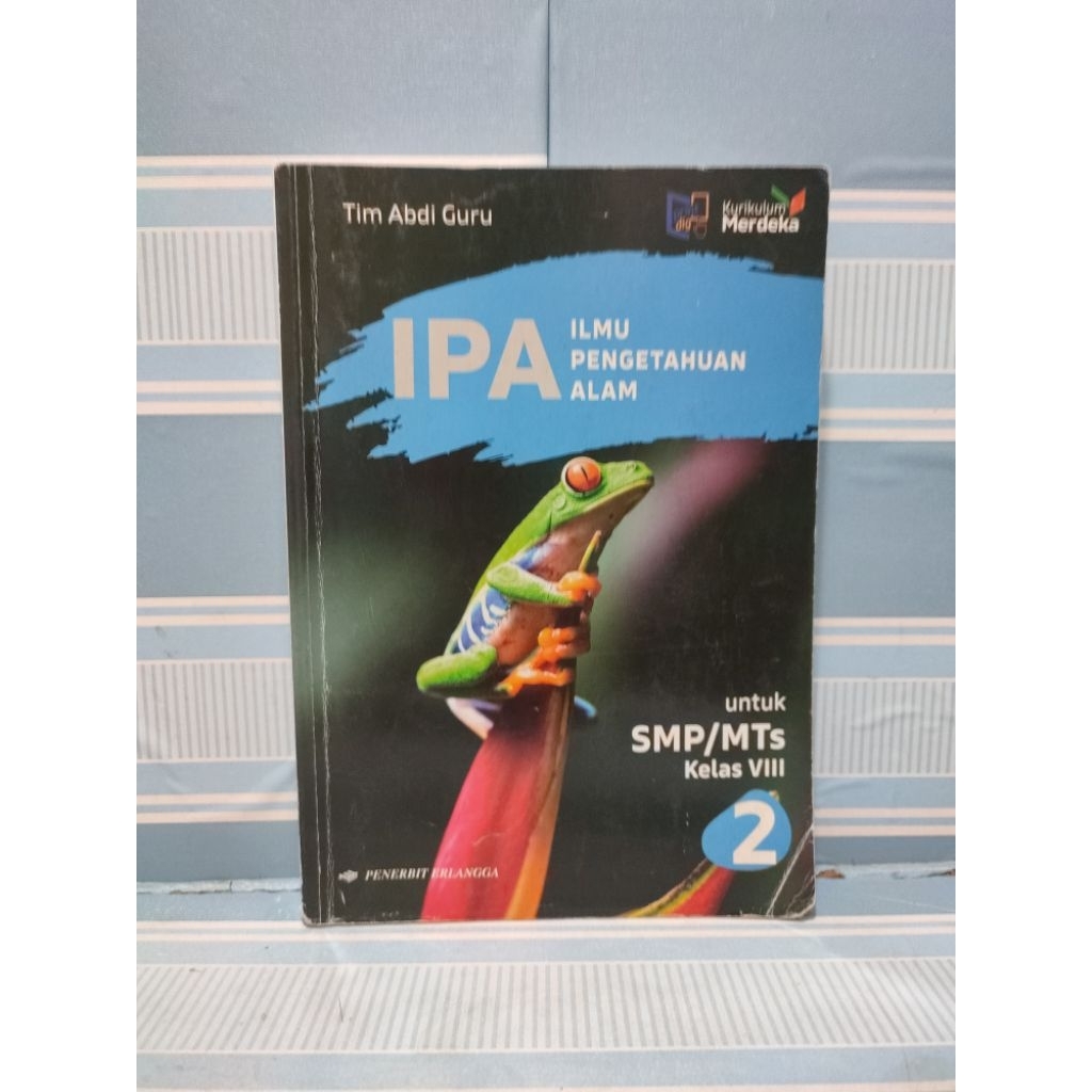 Jual Buku IPA ilmu pengetahuan alam untuk SMP kelas 2 VIII 8 kurikulum merdeka erlangga | Shopee ...