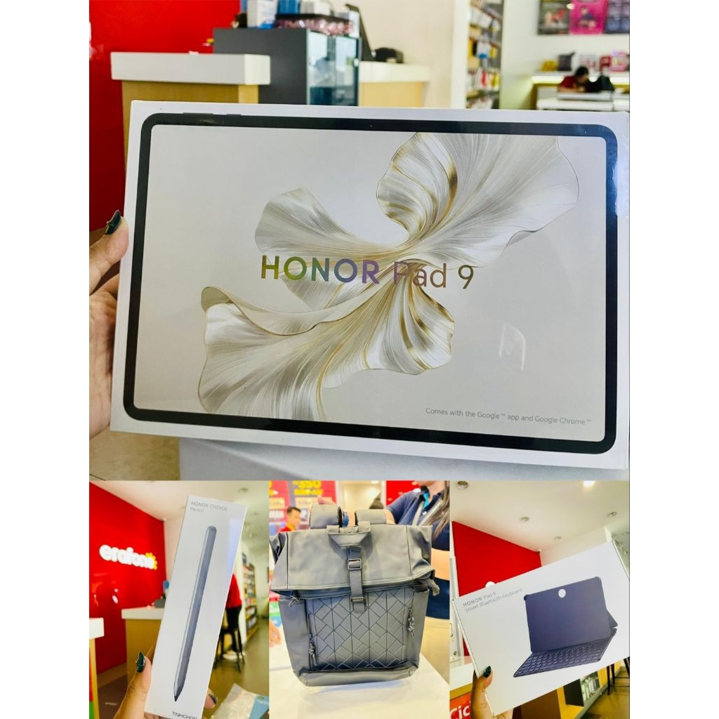 Jual HONOR PAD 9 16 GB / 256 GB FREE KEYBOARD + STYLUS PEN + BACKPACK ...