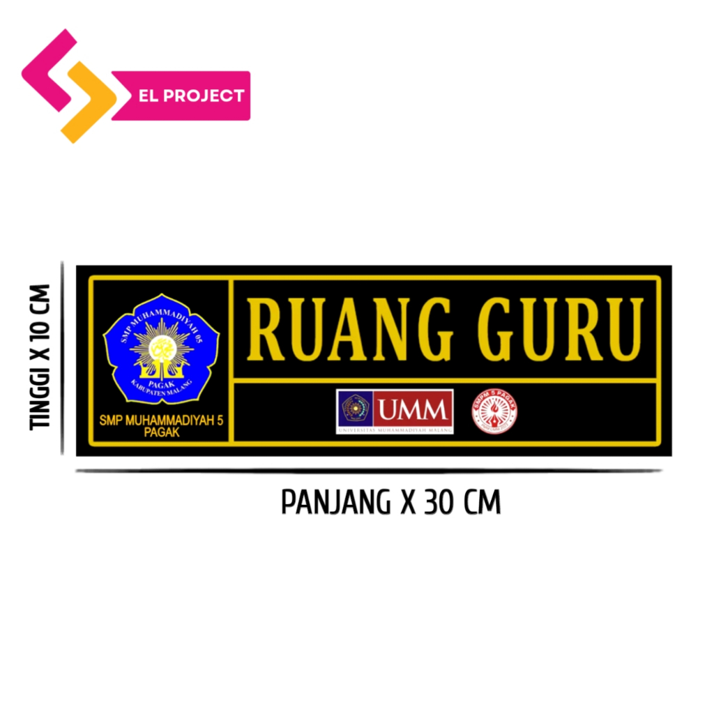 Jual Sign Board Acrylic Sign Label Acrylic Papan Nama Ruangan Free ...