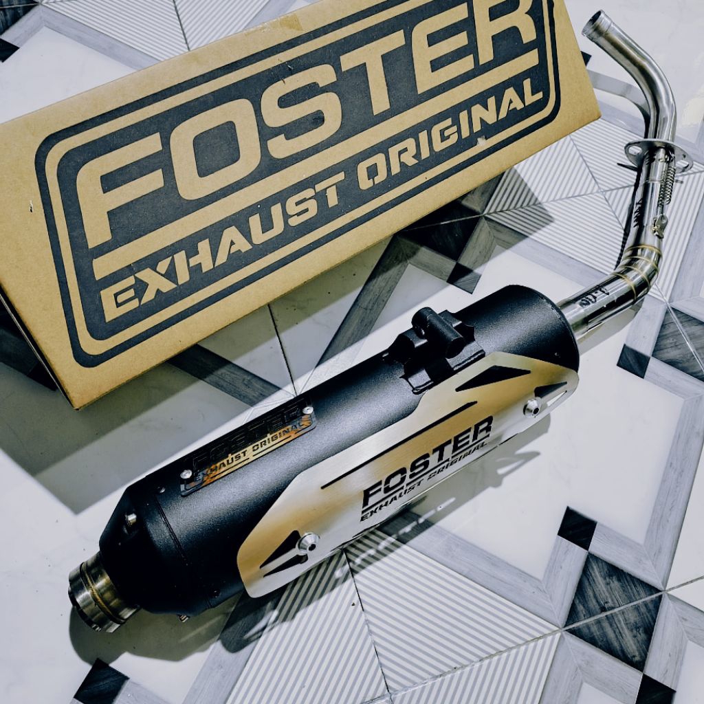 Jual Knalpot Standar Racing Original FOSTER [28-38] NMAX, AEROX, VARIO ...