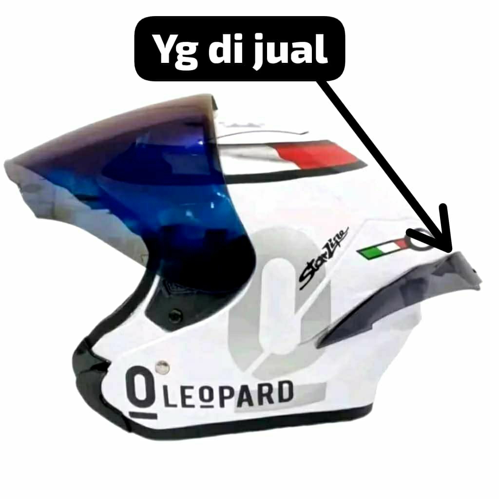 Jual NEW DEALS SPOILER HELM MLA LEOPARD/SPOILER HELM RR15/KAIROZ/MLA ...