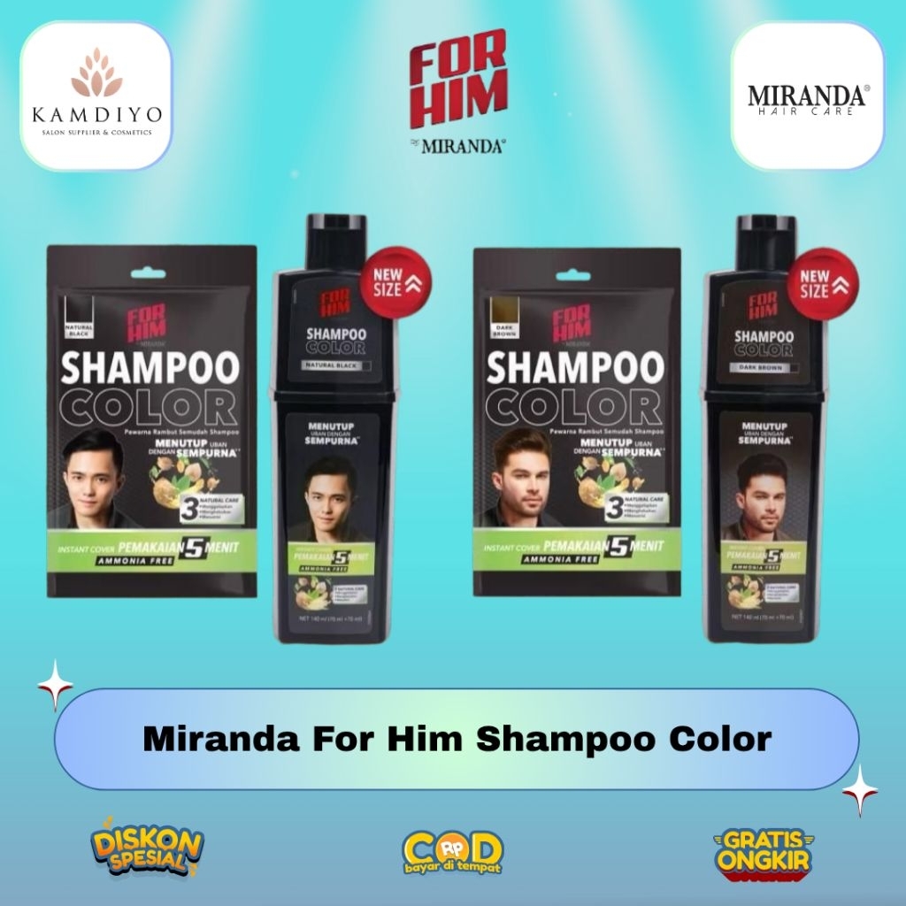 Jual Miranda For Him Shampoo Color | Shopee Indonesia