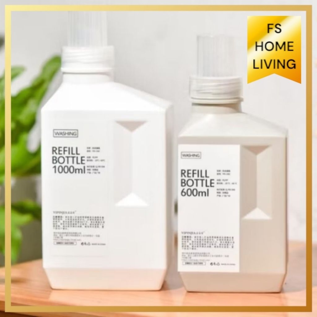 Jual Botol Laundry Botol deterjen Botol Refil isi ulang Detergent Cair ...