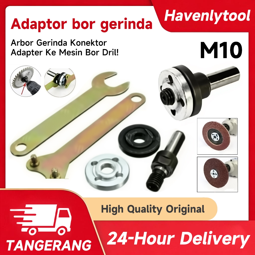 Jual Havenlytool Adaptor Mesin Bor Ke Gerinda Isi 5 Pcs / Untuk Mesin ...