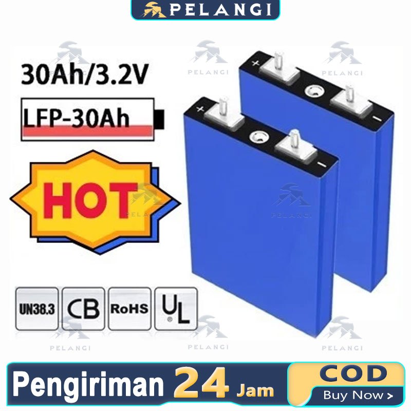 Jual (3.2V 30Ah CATL/BYD Baru Lifepo4 Baterai) Baterai LiFePO4 3.2V ...
