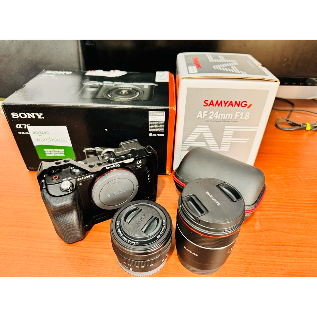 Jual Paket All in mirrorless A7C kit | Shopee Indonesia