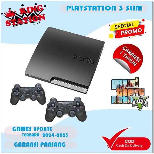 Jual SONY PS 3 PS3 SLIM CFW 500GB SERI 25XX FREE REQUEST GAME SAMPAIFUL | Shopee Indonesia