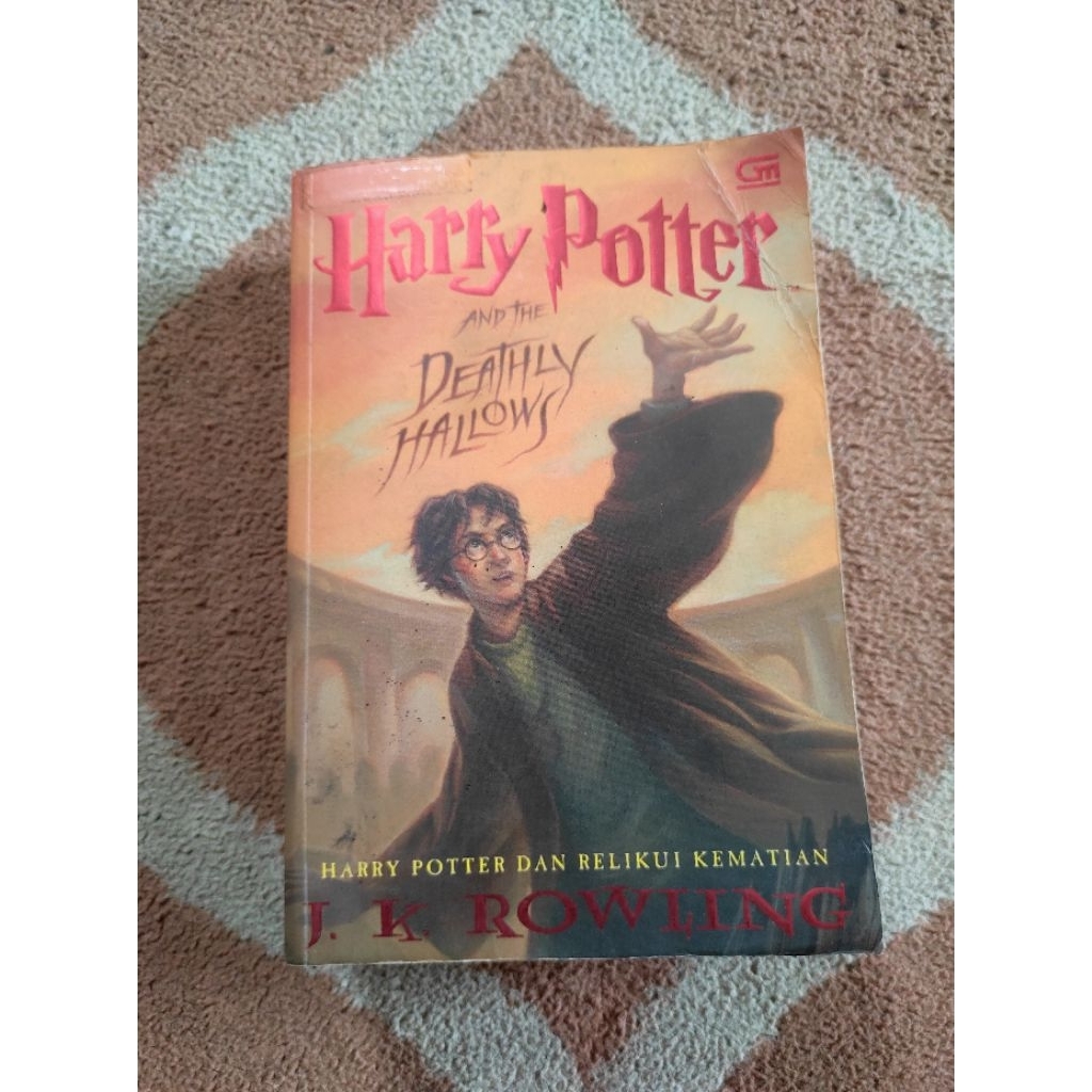 Jual Novel Murah Original Harry Potter And The Deathly Hallows Harry ...