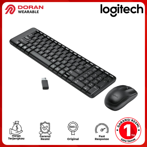 Jual Logitech MK220 Paket Combo Mouse dan Keyboard Wireless - Garansi ...