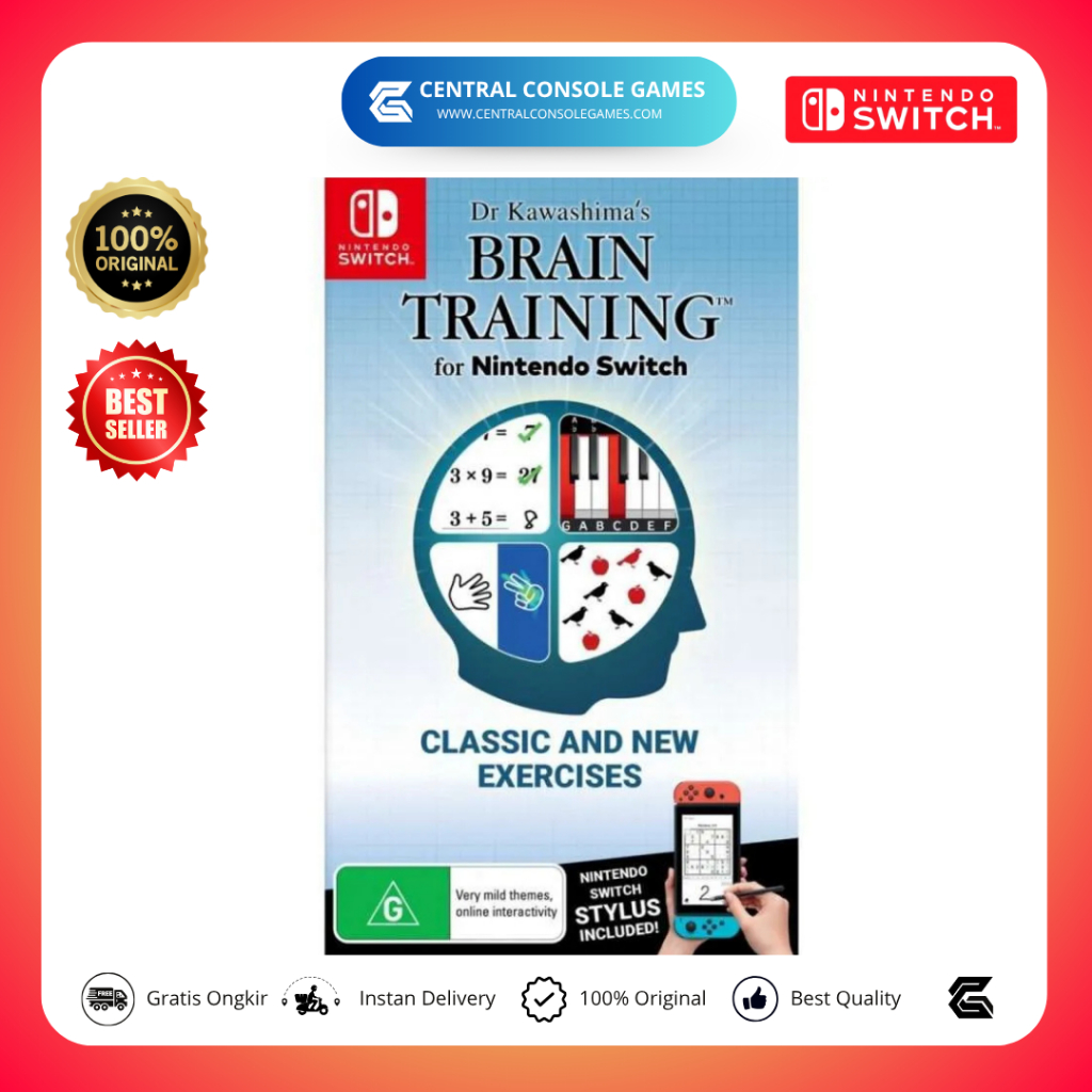 Jual Game Nintendo Brain Training Tanpa Box | Shopee Indonesia