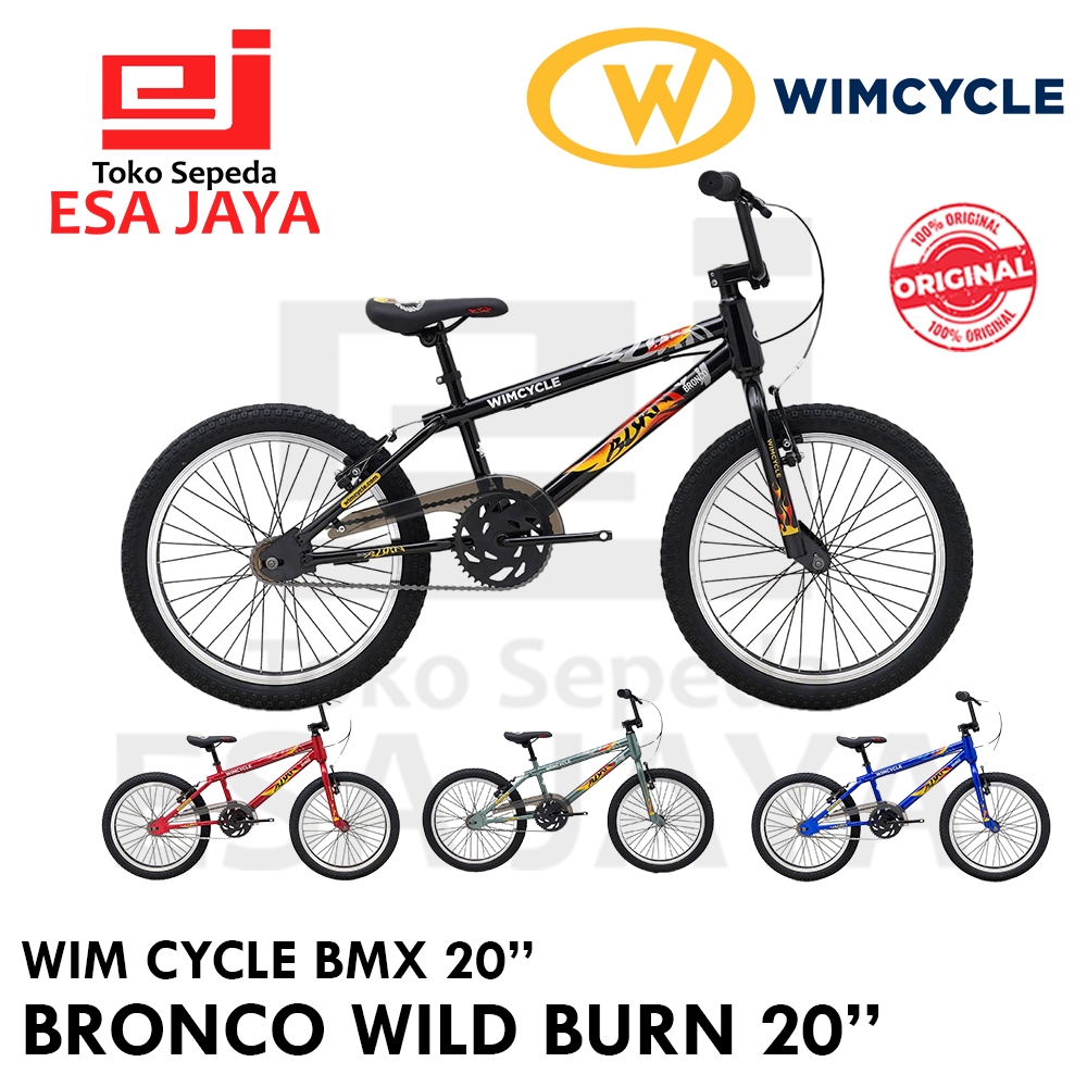 Jual Sepeda Anak BMX Wimcycle Bronco Wild Burn 20" BMX Wim Cycle 20 ...