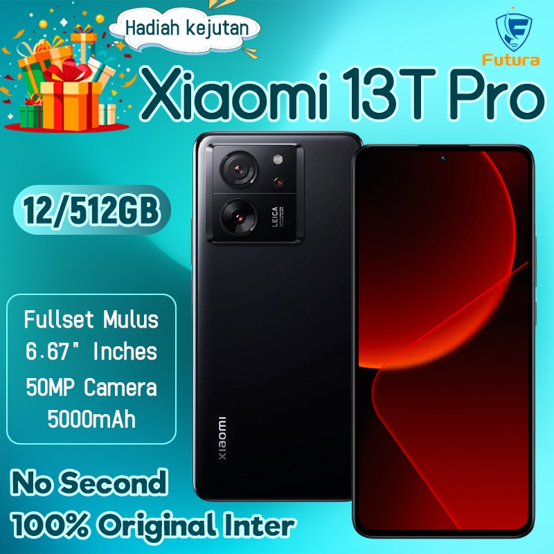 Jual XIAOMI 13T Pro 12+512GB 5G New Sinyal permanen Fullset Mulus ...