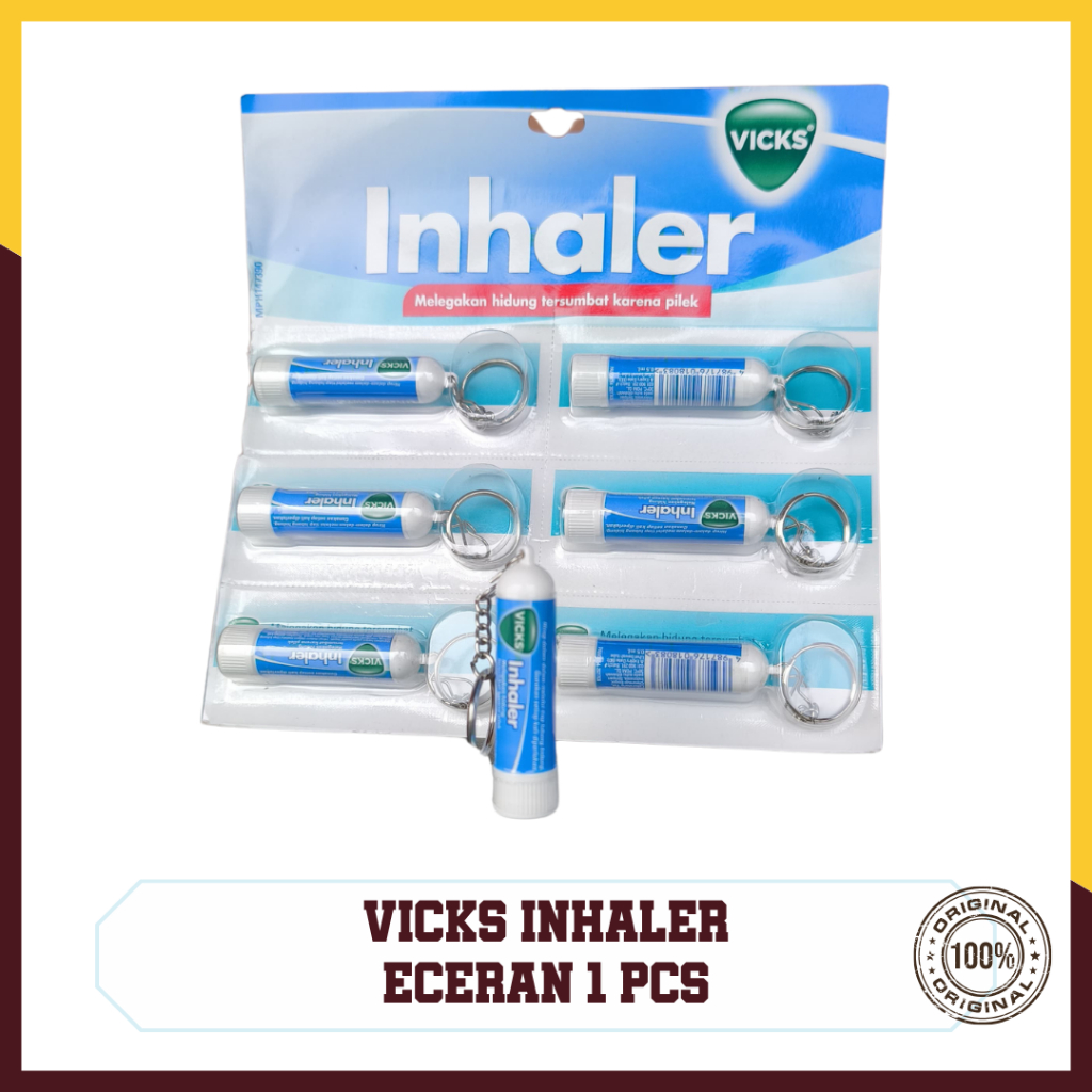 Jual VICKS INHALER MELEGAKAN HIDUNG TERSUMBAT ISI 1 PCS | Shopee Indonesia