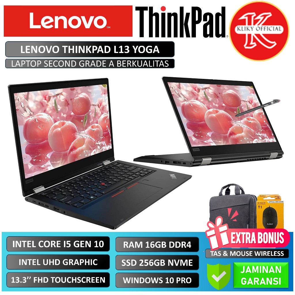 Jual Laptop Lenovo ThinkPad Core i5/i7 16GB 512GB Kondisi Mulus & Siap Pakai | Shopee Indonesia