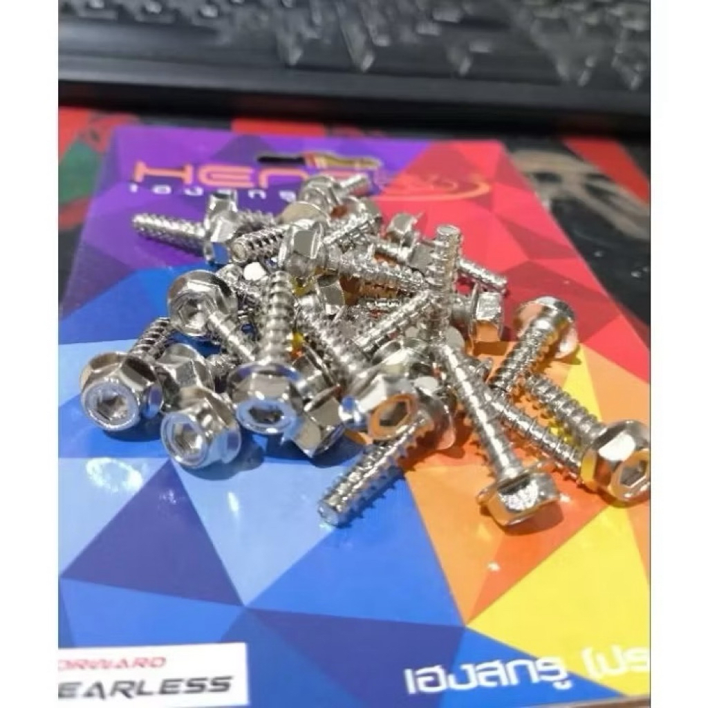 Jual BAUT PROBOLT FILTER CHROME 2KUNCI UNIVERSAL BEAT VARIO SCOOPY MIO FINO XEON NMAX PCX DLL ...