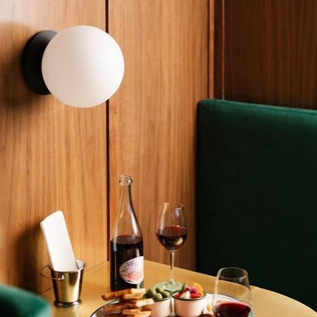 Jual Lampu dinding bulat minimalis garis bolalampu outdor lampu tiang ...
