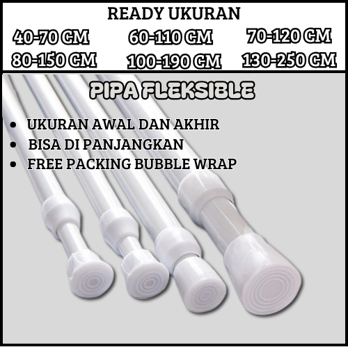 Jual Pipa Fleksible Tiang Gorden Tiang Kamar Mandi Multifungsi Packing ...