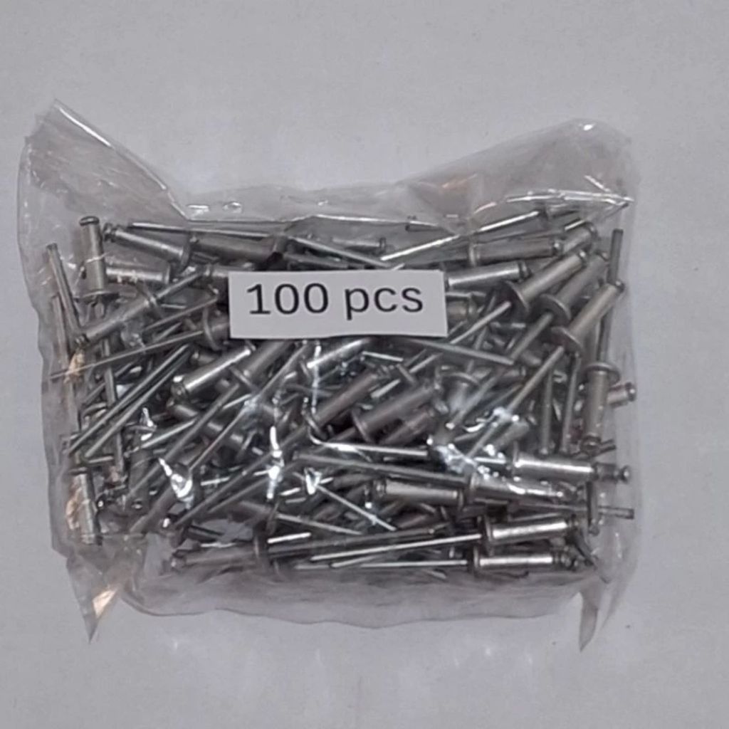 Jual 100 Pcs Paku Rivet / Paku Rivet Holow / Aluminium / Seng / Paku ...