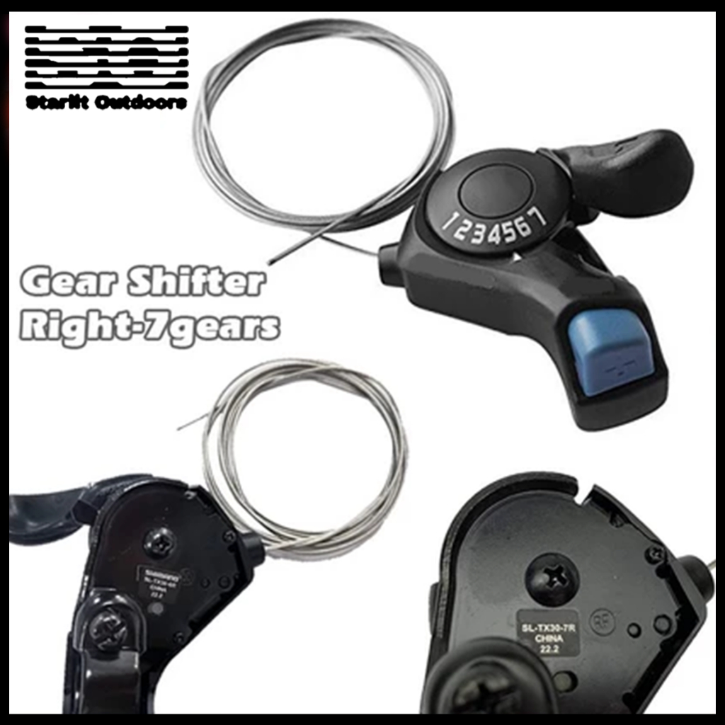 Jual Right Shifter Sepeda Shimano TX30 7 Speed Operan Gigi Sepeda MTB ...