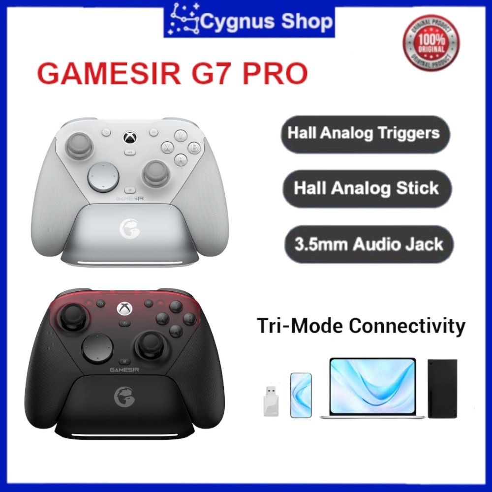 Jual GameSir G7 Pro Tri-Mode Gamepad Controller Mechanical Hall Effect ...