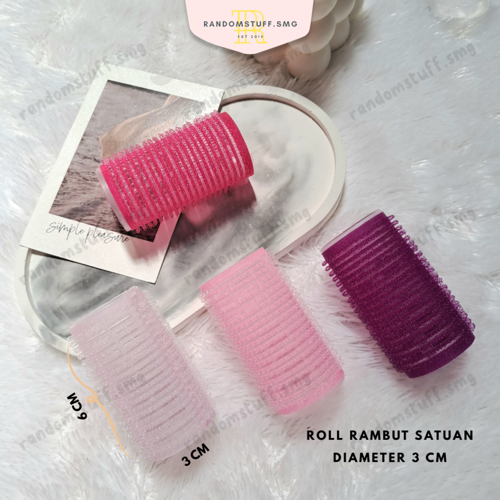 Jual ROLL RAMBUT 3 CM SATUAN TERMURAH | Shopee Indonesia