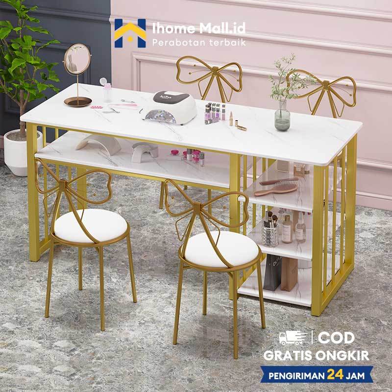 Jual Meja Nail Art Meja manikur ganda Meja salon kuku sederhana Meja ...