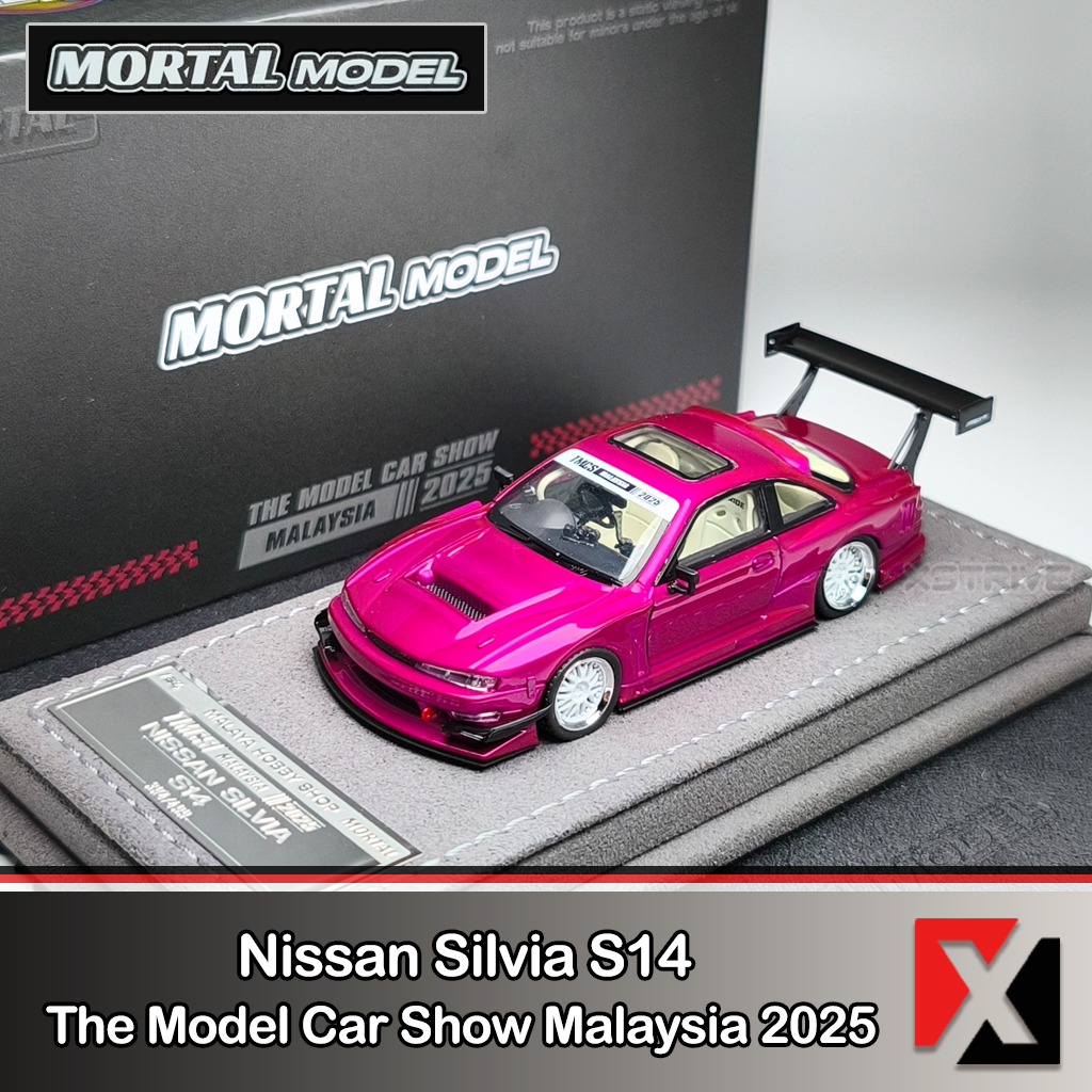 Jual MORTAL 1:64 Nissan Silvia S14 Pink Hidden Version The Model Car ...