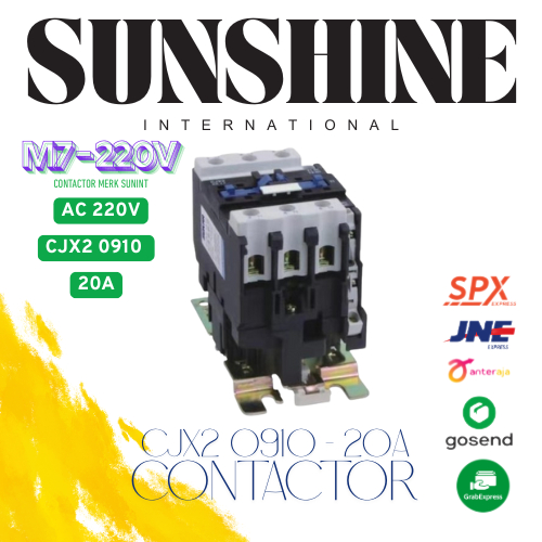 Jual CONTACTOR CJX2 ( LC1) M7 220V & Q7 380V | Shopee Indonesia