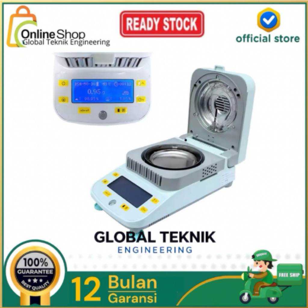 Jual Moisture Meter Lab Moisture Analyzer Dsh-50-5 For Grain Mineral ...