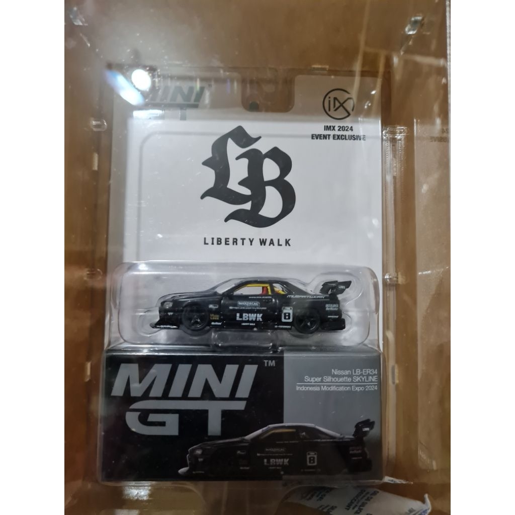 Jual mini gt Nissan LB ER 34 Super silhouette SKYLINE Indonesia ...