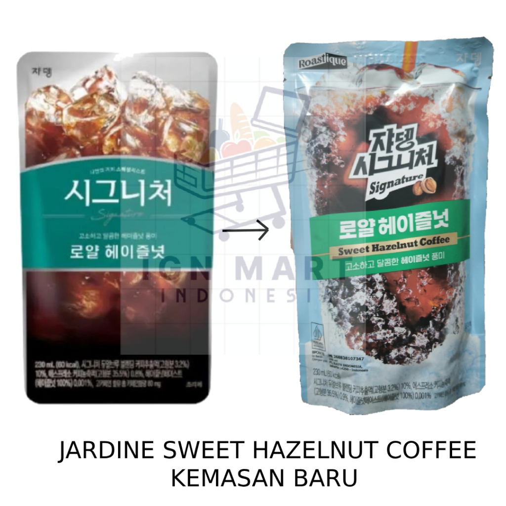 Jual JARDIN SIGNATURE ROYAL HAZELNUT 230 ML | INSTANT KOREAN COFFEE ...