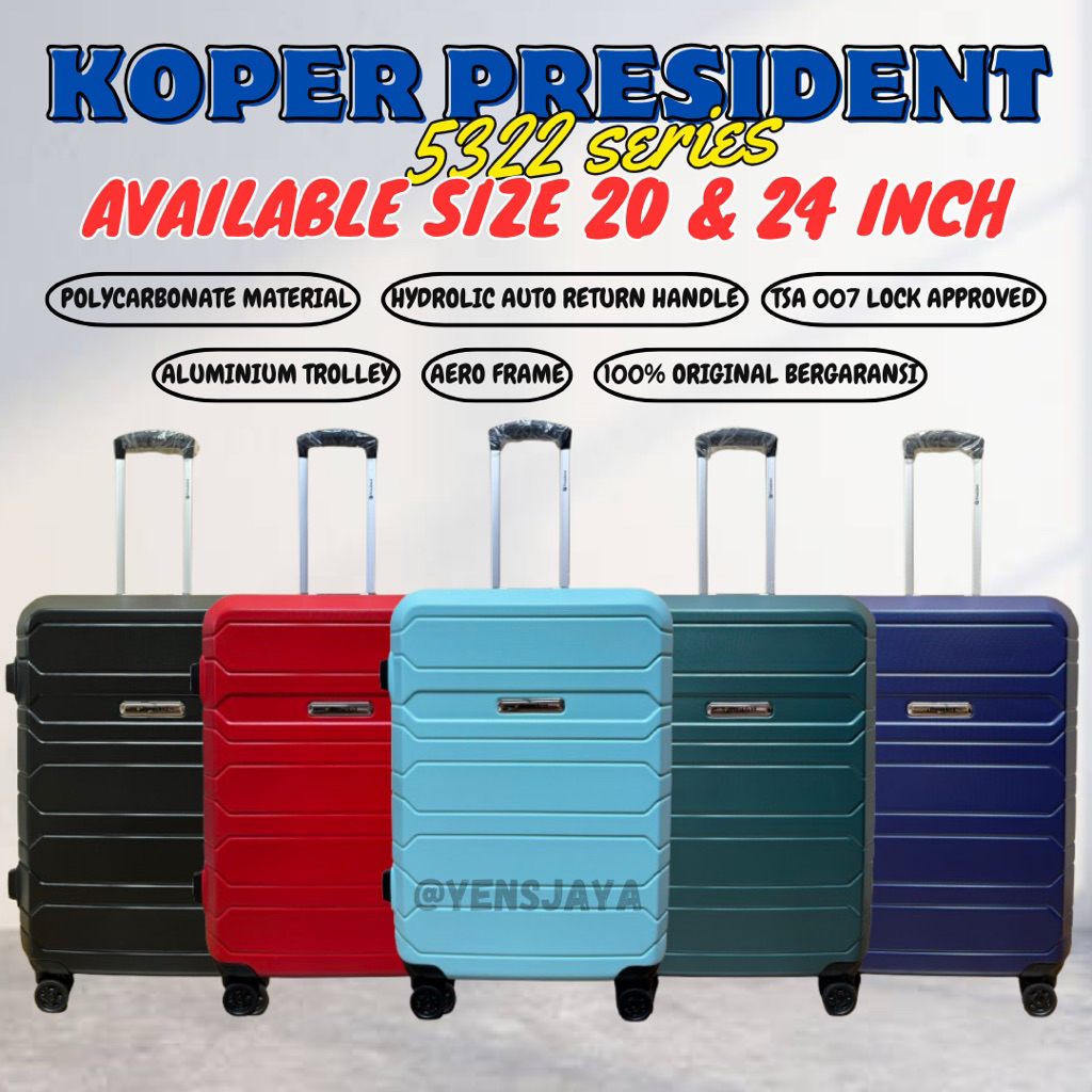 Jual KOPER PRESIDENT 100% ORIGINAL (5322 SERIES) UKURAN 20 & 24 INCH ...