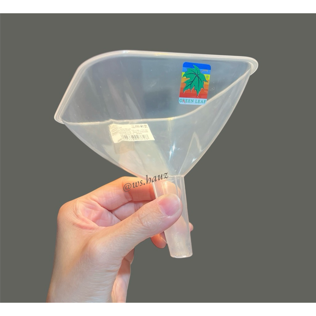 Jual CORONG PLASTIK BENING BENTUK SEGI GREENLEAF CORONG MINYAK AIR ...