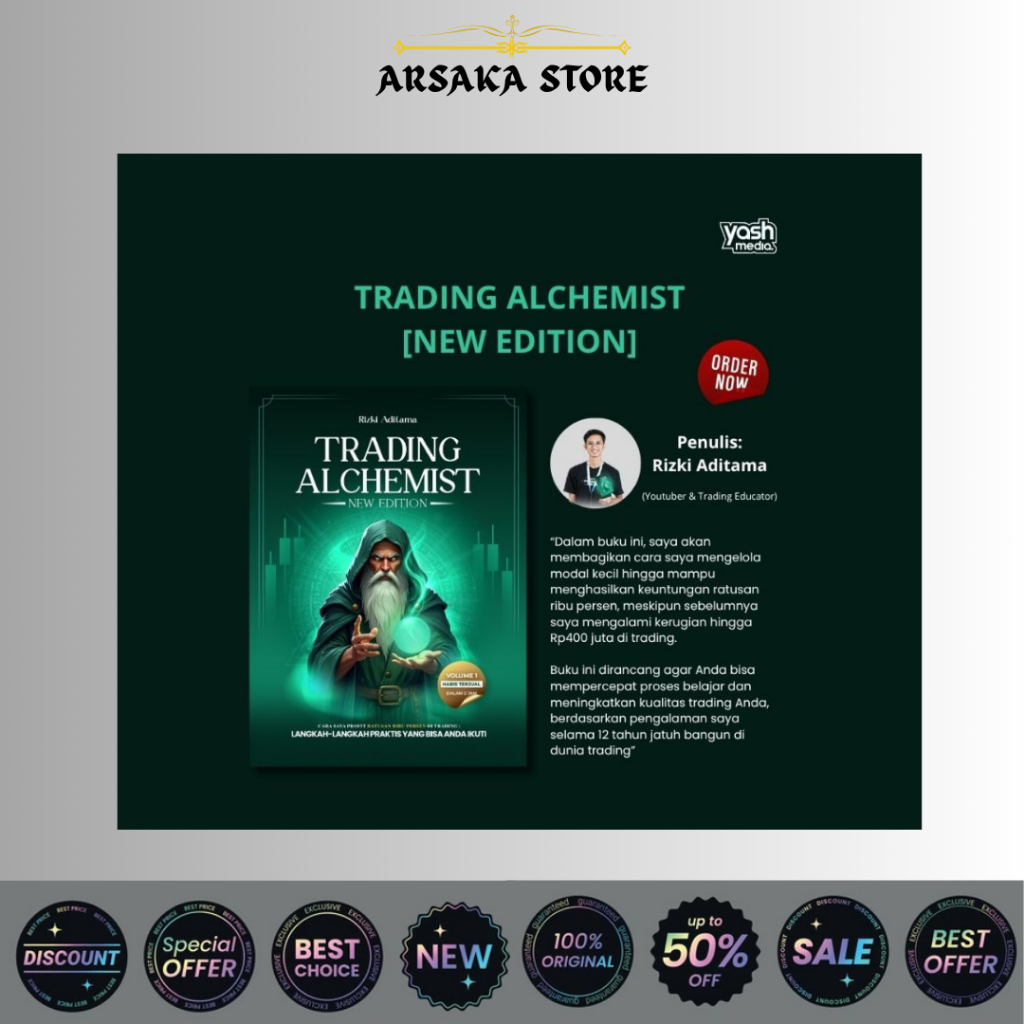 Jual BUKU BISNIS - TRADING ALCHEMIST : [NEW EDITION] - YASH MEDIA ...