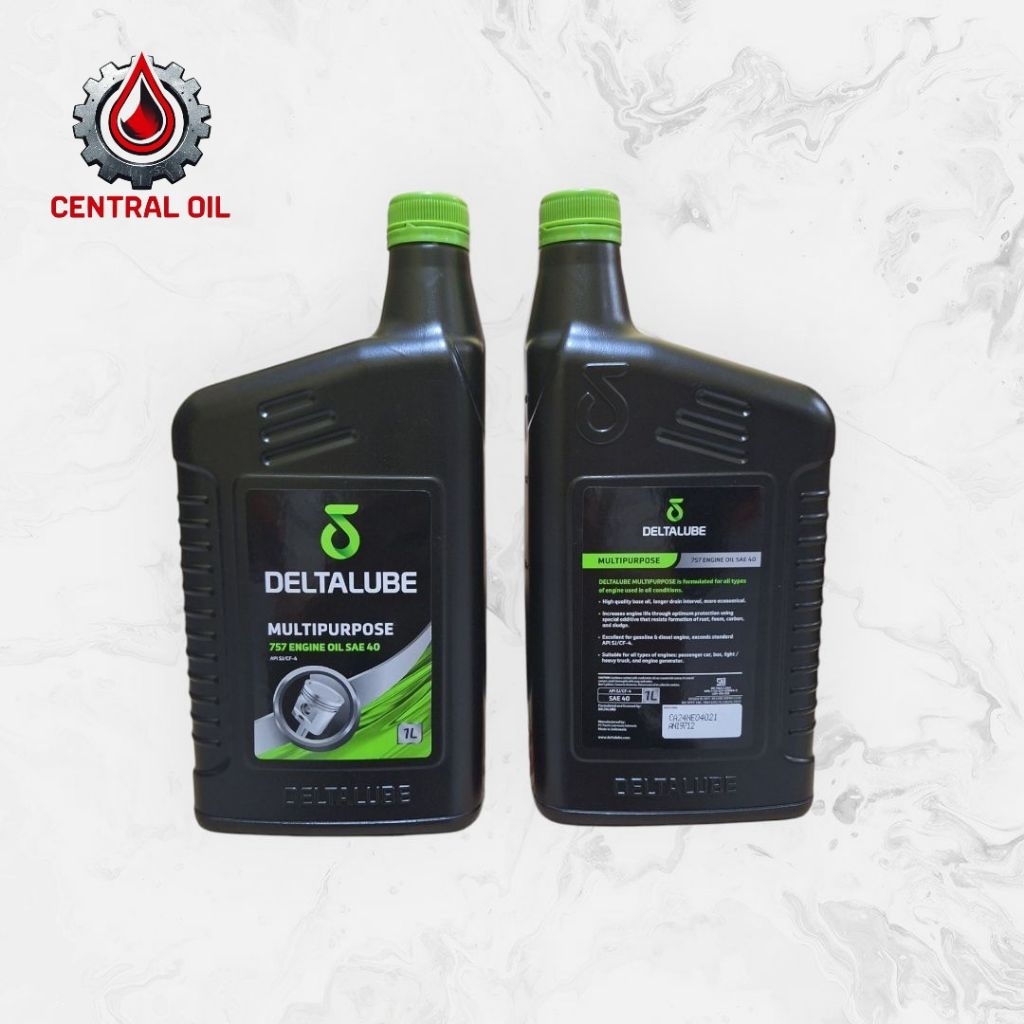 Jual Oli Deltalube Multipurpose 4T Engine Oil SAE 40 1 Liter (1 Botol ...