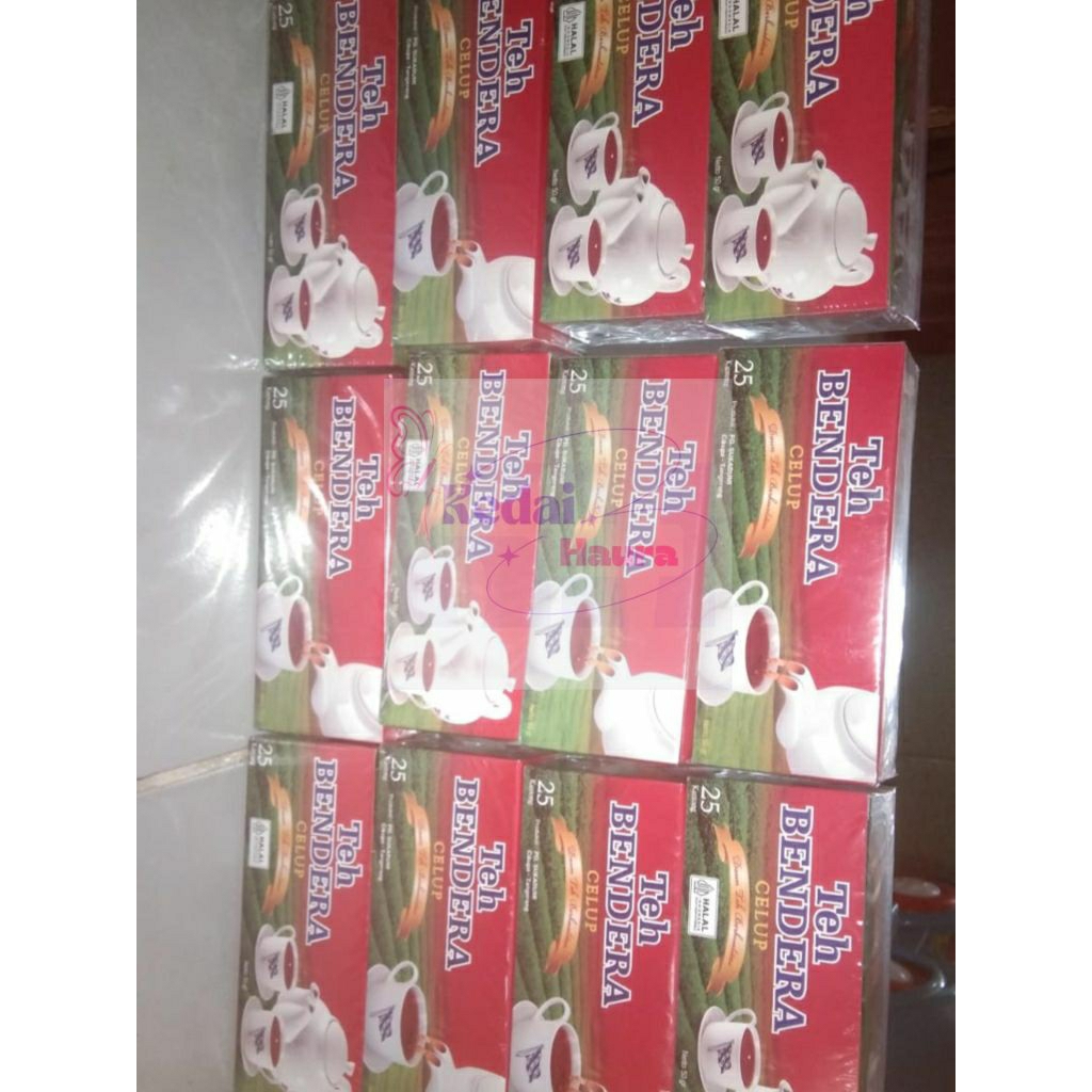 Jual Teh Celup Merk Bendera Isi 25 pcs | Shopee Indonesia