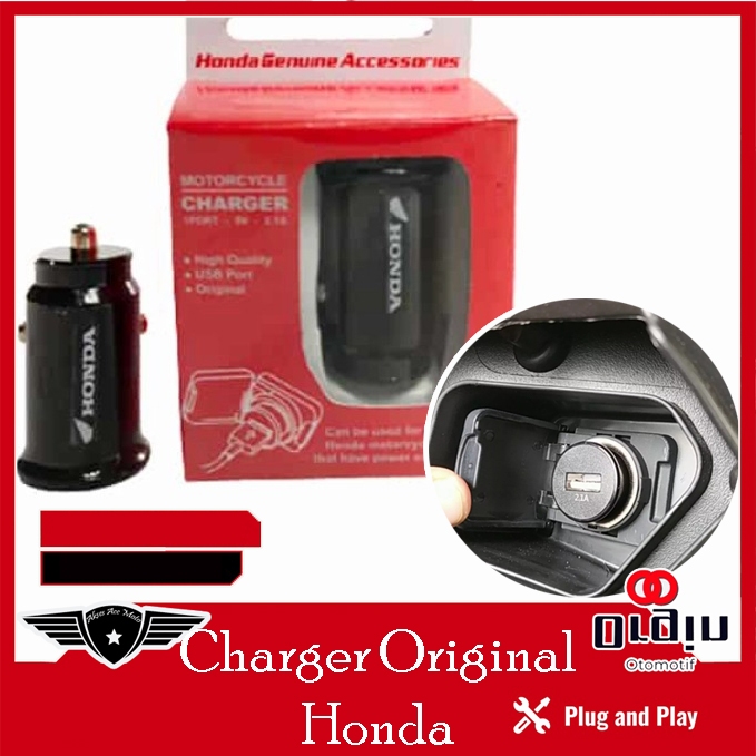 Jual CHARGER MOTOR ORIGINAL AHM HONDA BEAT VARIO PCX SCOOPY ADV ...