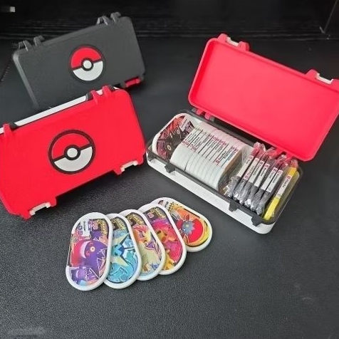 Jual Pokemon Mezastar Premium Storage Case Box 30 Meza tag | Kotak ...